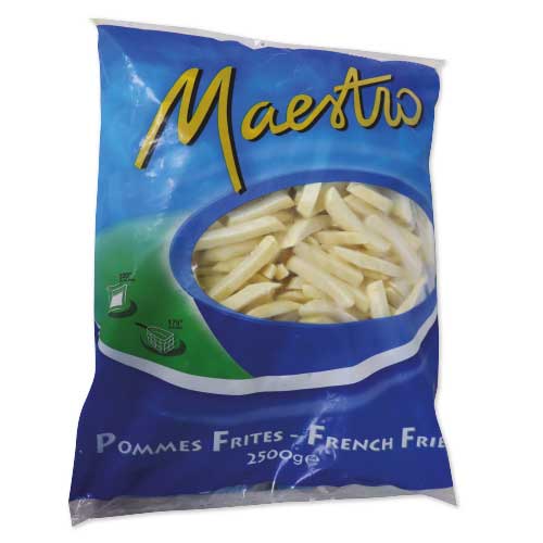 MAESTRO PAPAS FRITAS 10X10 2.5 K 4 UNI./CJ - Pedersen fine foods
