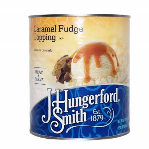 JHS CARAMEL FUDGE TOPPING 3.91 KG 6 UNI/CJ - Pedersen fine foods