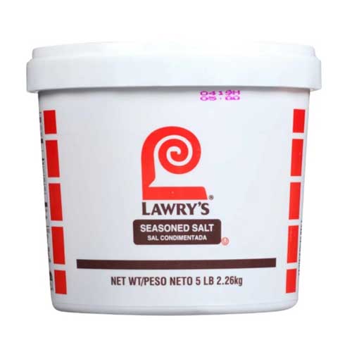 LAWRYS SEASONED SALT 2.26 KG 2 UNI/CJ - Pedersen fine foods