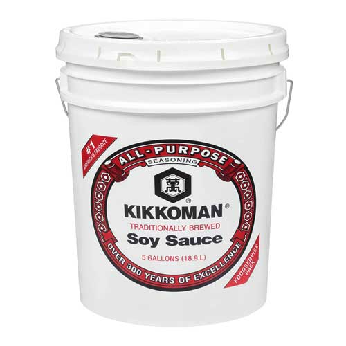 KIKKOMAN SOY SAUCE TRADITIONALLY BREWED 18.9 L 1 UNI/CJ - Pedersen fine ...